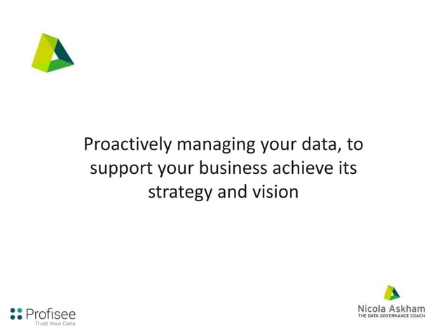 MDM and Data Governance: Better Together | PPT