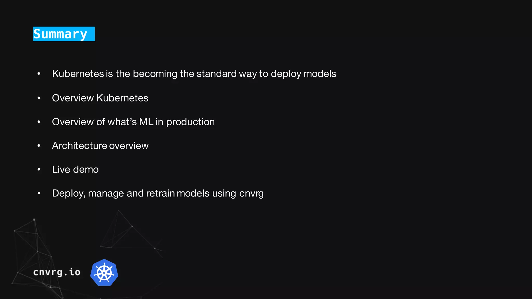 Deploy Your Machine Learning Models To Production With Kubernetes Ppt