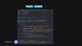 Deploy your machine learning models to production with Kubernetes | PPT