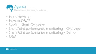 Monitor SharePoint Performance with SysKit | PPT