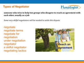 English for Negotiations - Making Deals | PPTX