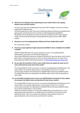 Webinar ocean-modelling-and-gulf-of-thailand-questions-and-answers | PDF