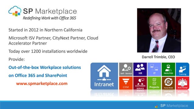 Webinar: Office 365 / SharePoint Success, its about the Structure! | PPT