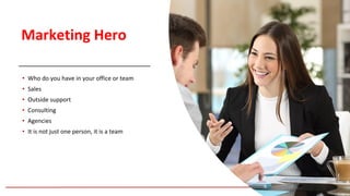 Discover Your Office Marketing Hero | PPT