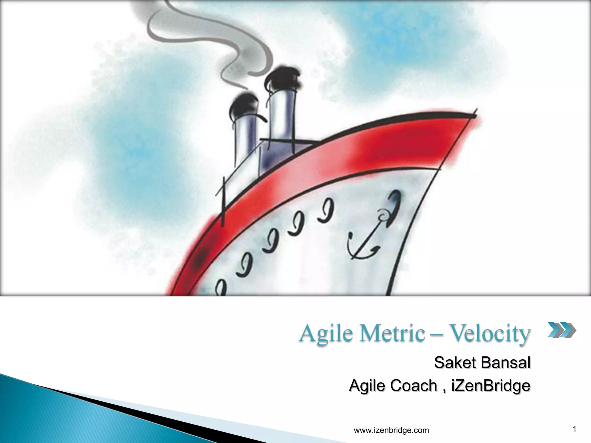 Agile Metric | Velocity | PMI ACP | IZenBridge | PPT