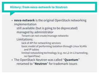 OpenStack networking (Neutron) | PDF