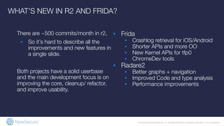 OSS Tools: Creating a Reverse Engineering Plug-in for r2frida | PPT