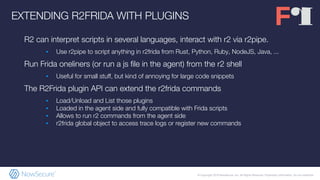 OSS Tools: Creating a Reverse Engineering Plug-in for r2frida | PPT