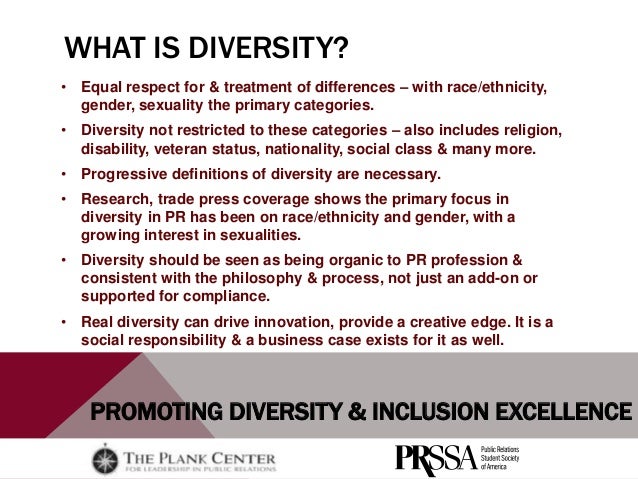 Promoting Diversity And Inclusion Excellence