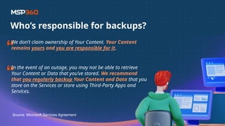 Webinar - Protecting Your Microsoft 365 Data | PPT