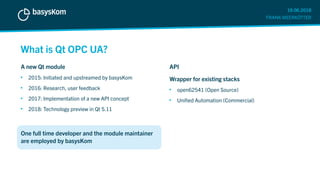 Webinar- Qt OPC UA - An Overview | PDF