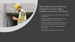 Retiring Facility Managers: Keep Critical Info from Walking Out the Door for smooth Building ...