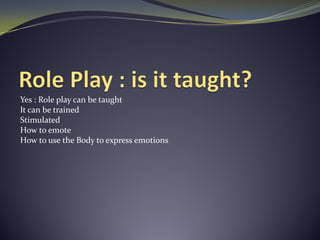 Webinar role play | PDF