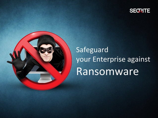 Safeguard your enterprise against ransomware | PPT