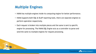 Webinar: SAP HANA - Features, Architecture and Advantages | PPT