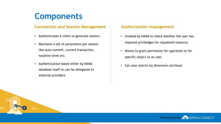 Webinar: SAP HANA - Features, Architecture and Advantages | PPTX