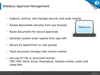 Security and Audit Report Sign-Off—Made Easy | PPTX