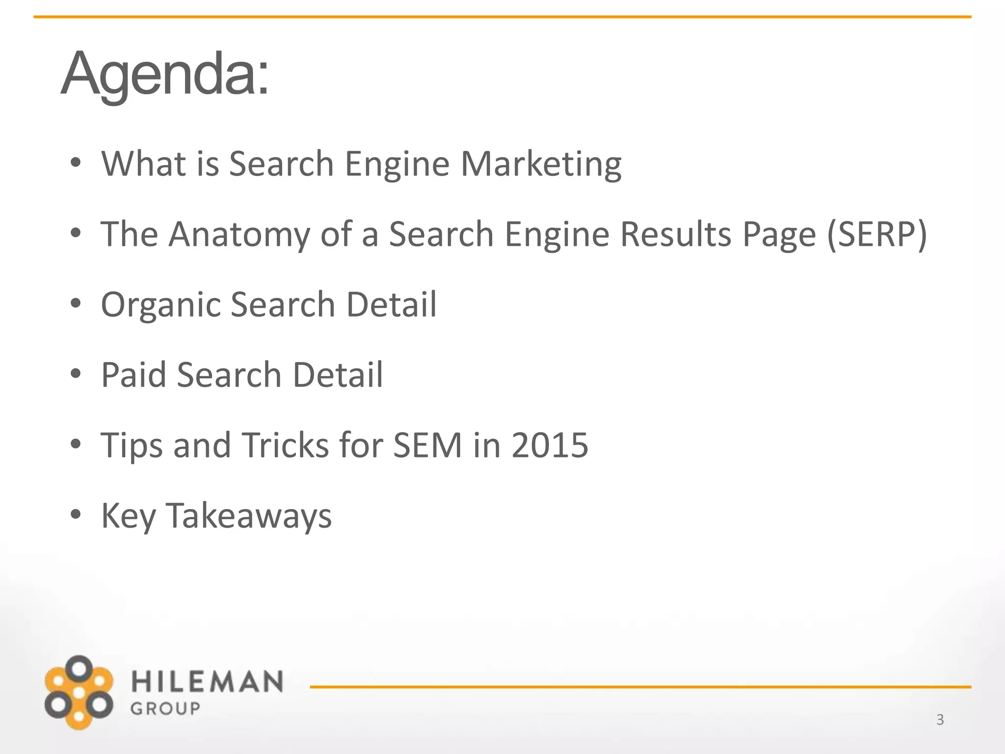 Search Engine Marketing 101 | PPTX