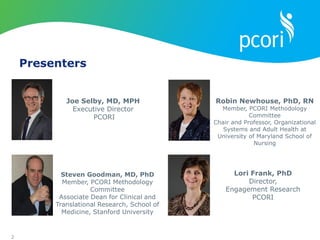 PCORI Methodology Committee Report | PPT