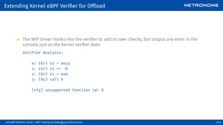 eBPF Tooling and Debugging Infrastructure | PPT