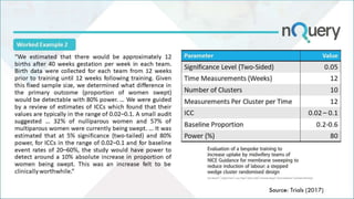 Flexible Clinical Trial Design - Survival, Stepped-Wedge & MAMS Designs ...