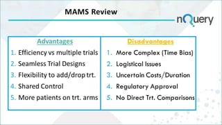 Flexible Clinical Trial Design - Survival, Stepped-Wedge & MAMS Designs ...