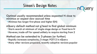 Sample size for phase ii clinical trials-Simons design and mcp mod case ...