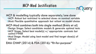 Sample size for phase ii clinical trials-Simons design and mcp mod case studies | PPTX