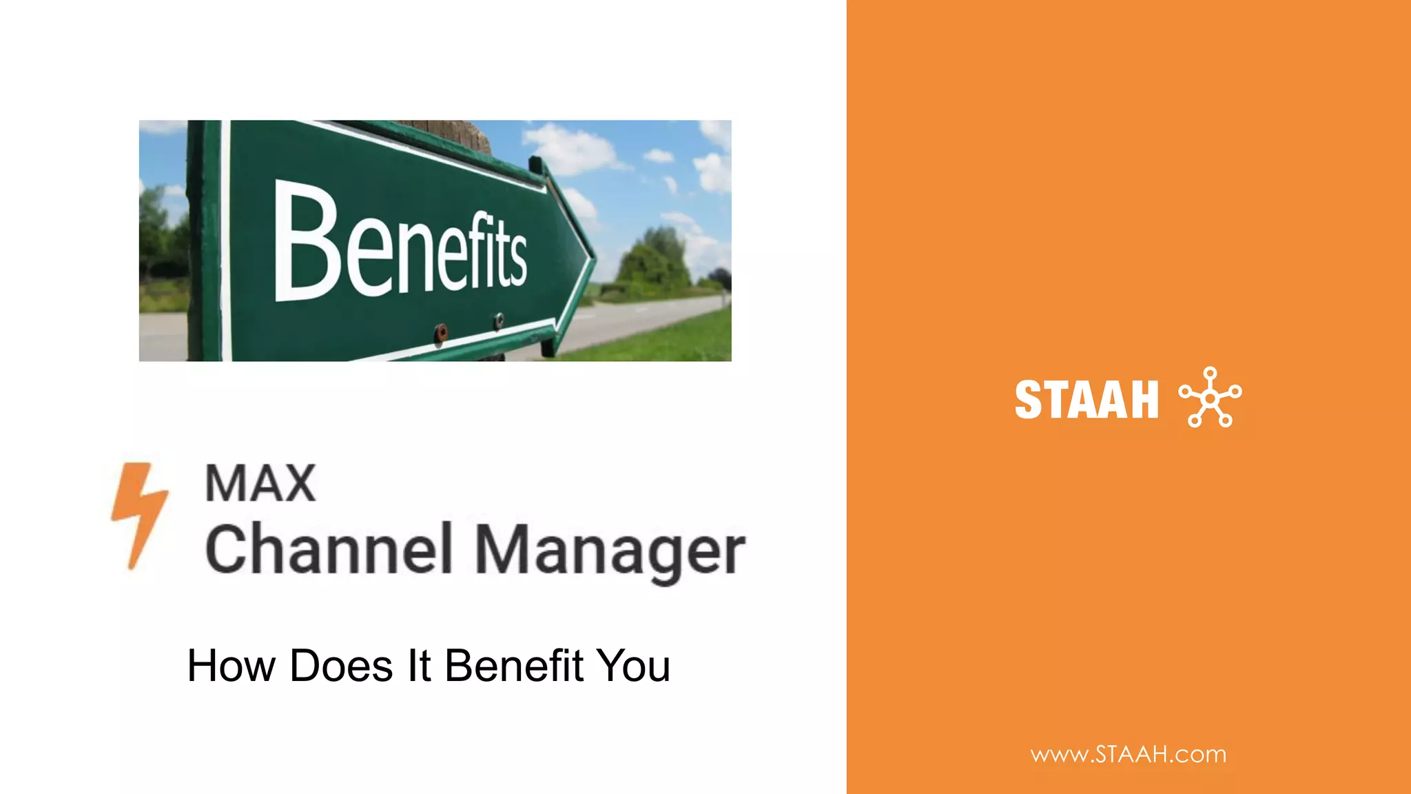 Webinar STAAH MAX: how it benefits you | PPT