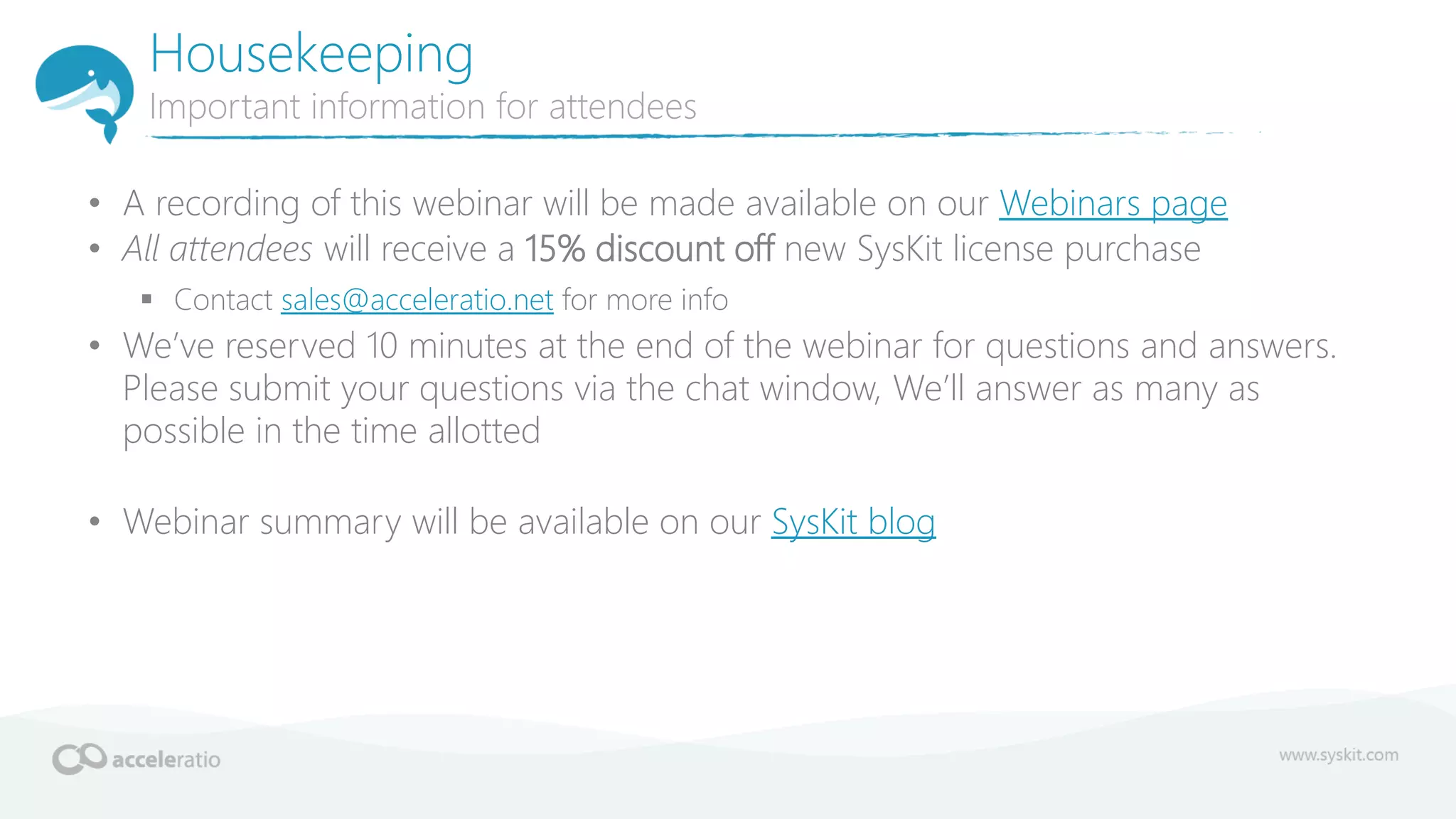 User activity monitoring with SysKit | PPTX | Web Conferencing | Computer Software and Applications