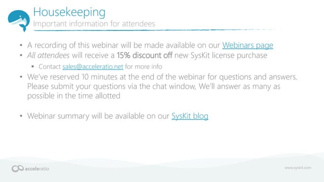 User activity monitoring with SysKit | PPT