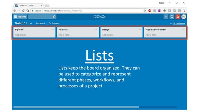 Using Trello to Manage Projects | PPT