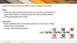 Operationalizing VRF in the Data Center | PPTX