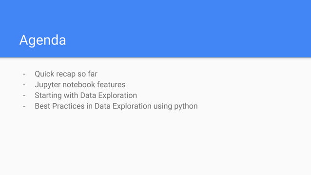 Webinar 03 - Data Analysis with Python and Jupyter Notebook | PPTX