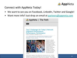 AppNeta's Sales and Marketing Tools for PathView Cloud | PPT