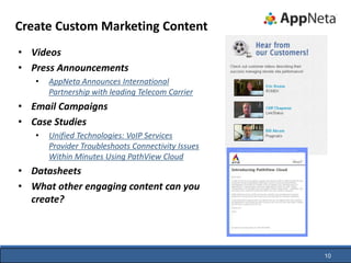 AppNeta's Sales and Marketing Tools for PathView Cloud | PPT