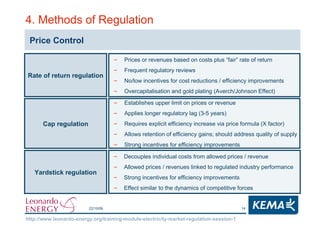 Electricity Markets Regulation - Lesson 1 - Regulation General ...