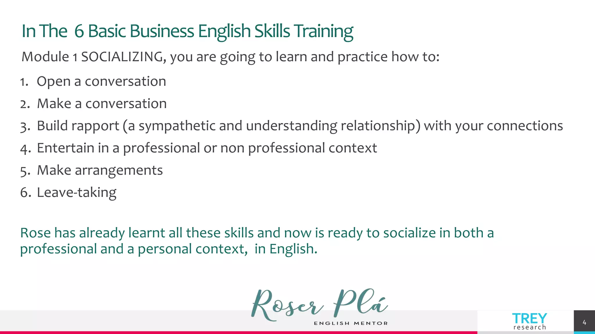 Webinar 1 6 basic business english skills [autosaved] | PPTX | Email ...