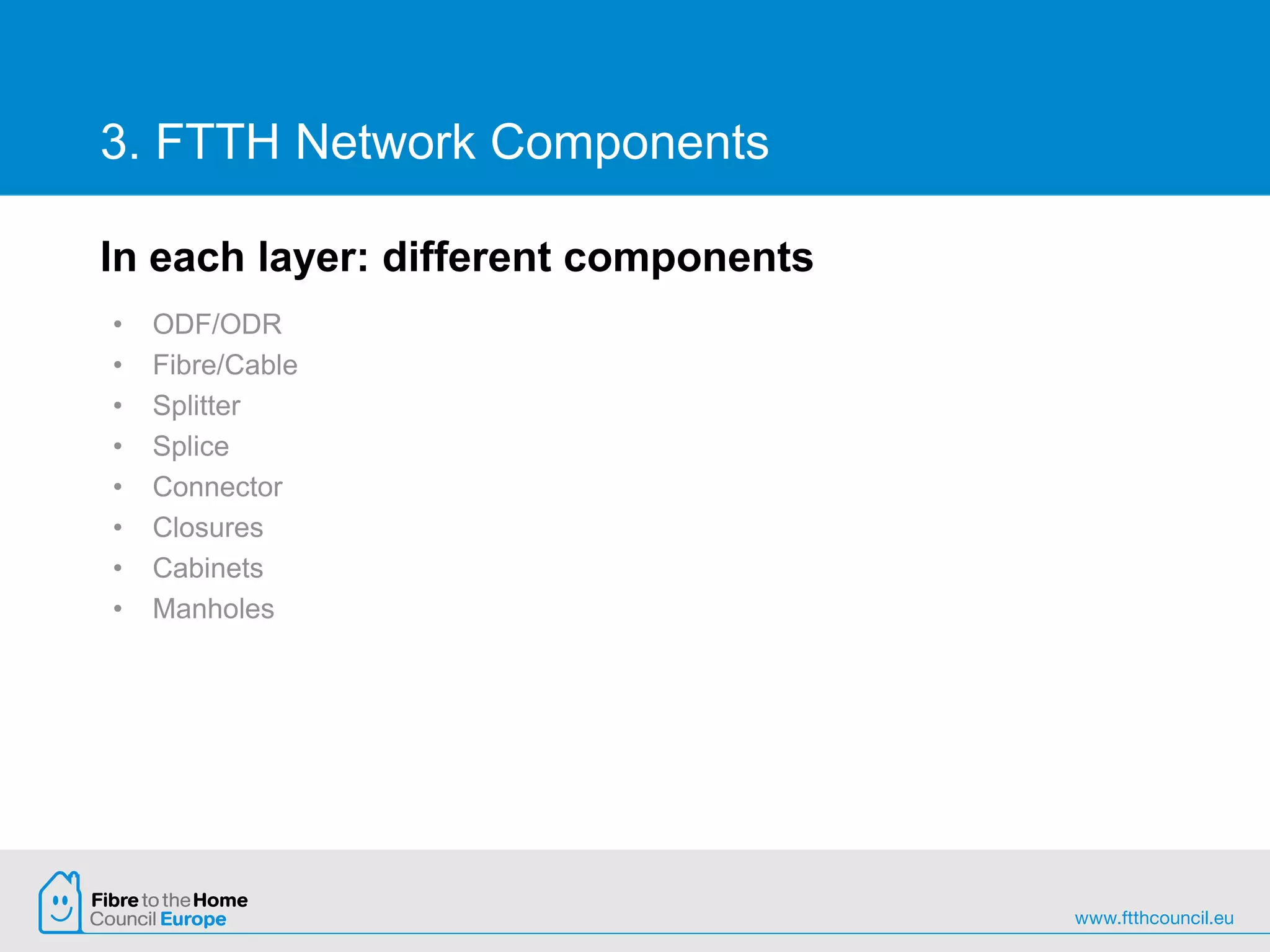 Passive infrastructure of FTTH networks: an overview | PDF