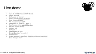 Webinar #19 - BOM revision basics | PDF