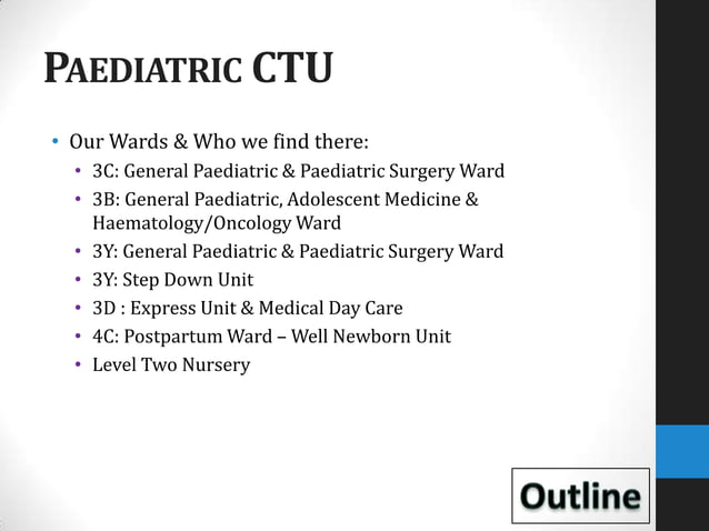 CTU Orientation Part 1 | PPTX | Medical Health