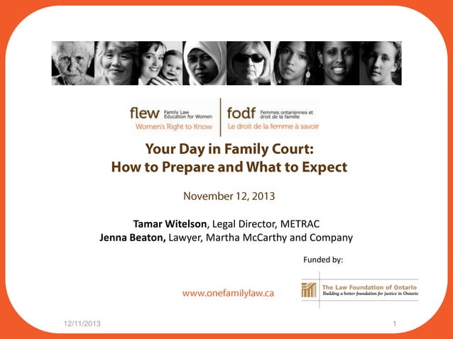 Your Day in Family Court: How to prepare and what to expect | PPT