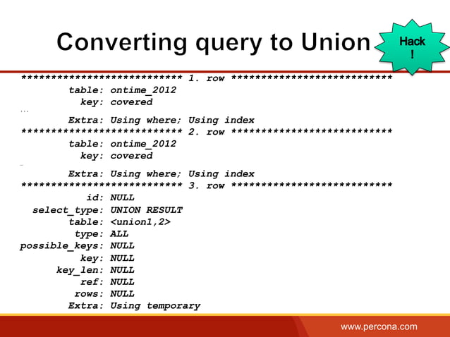 Webinar 2013 advanced_query_tuning | PPT