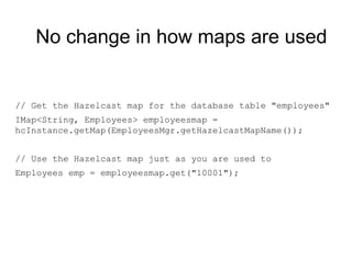 Applying Real-time SQL Changes in your Hazelcast Data Grid | PDF