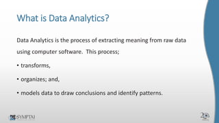 Data Analytics: Improving Business | PPT