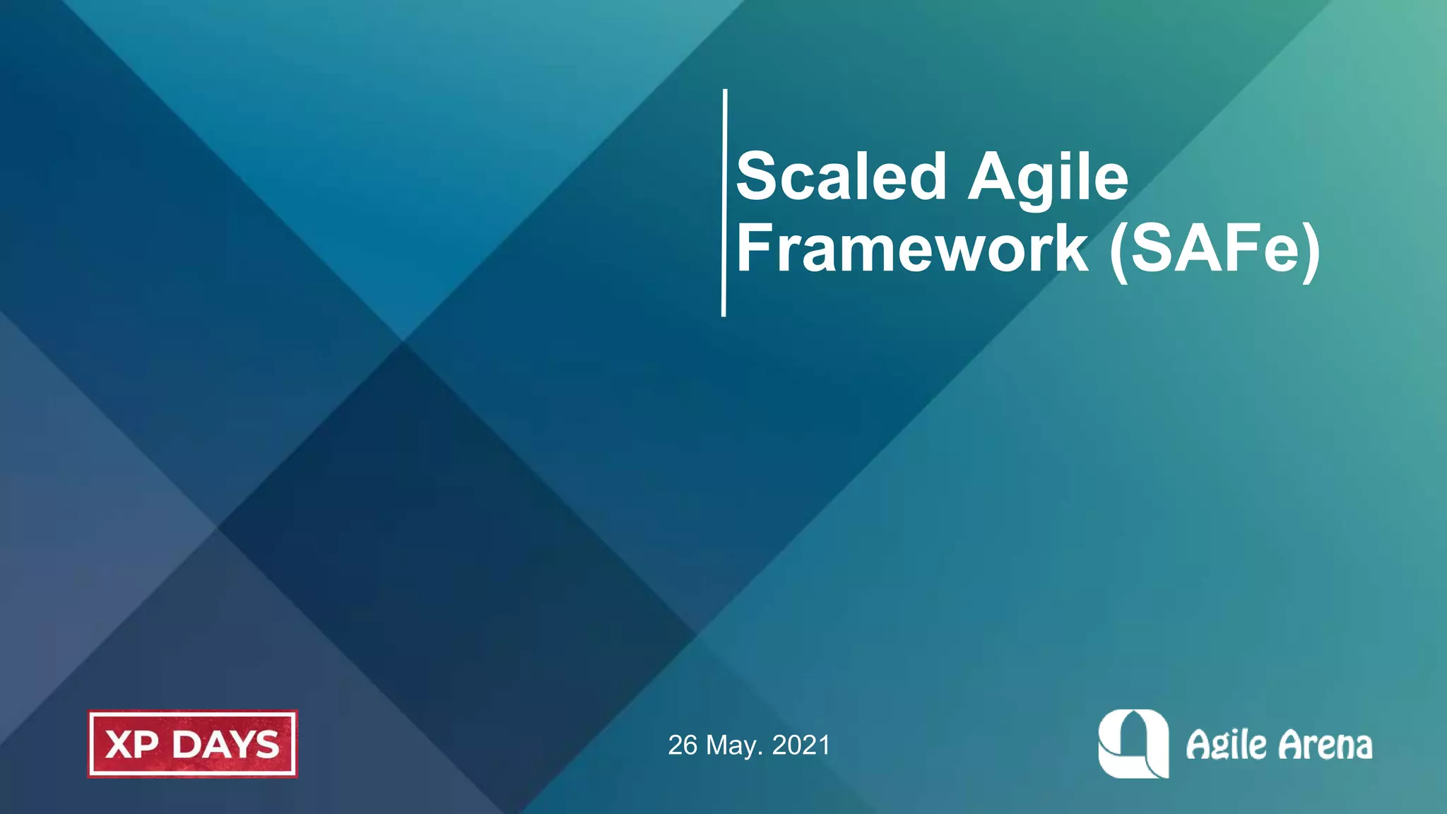 Scaled Agile Framework | PPT