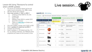 Webinar #29 - OpenBOM Basics: A Single Source Of Truth | PPT
