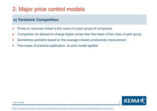 Training Module on Electricity Market Regulation - SESSION 3 - Price ...