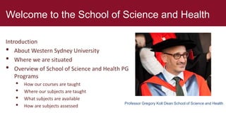 Health Science and Public Health Webinar | PPT