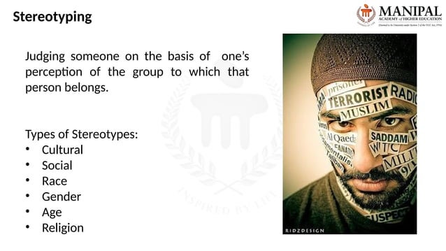 Organizational Behavior - Perceptions - Topic | PPTX